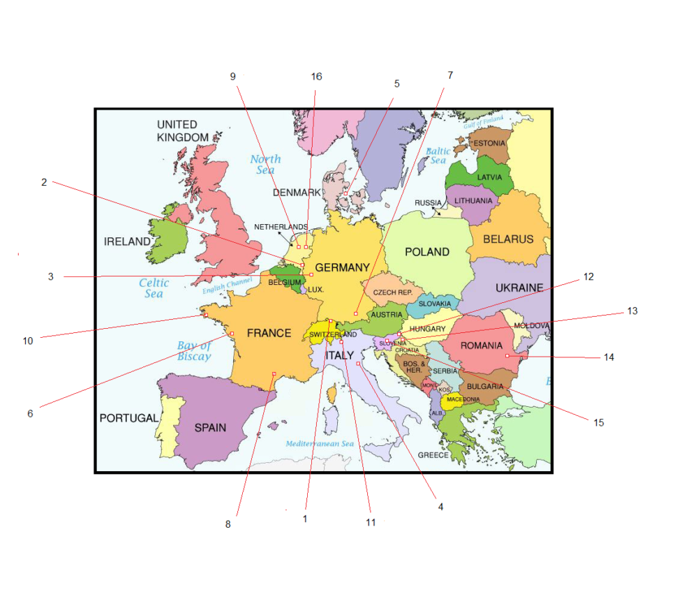 European Nurseries with Static Map - Peterson Paw Paws